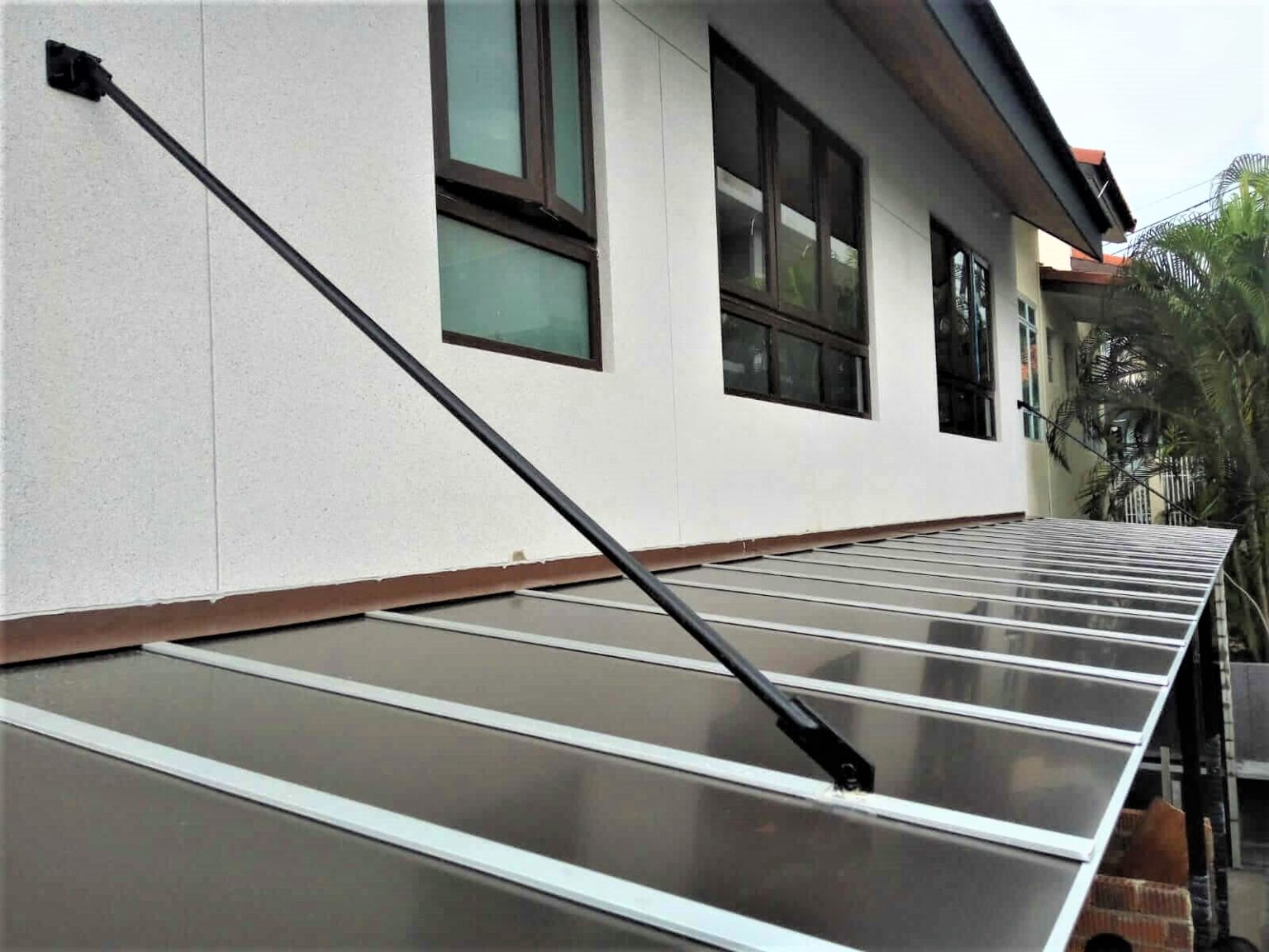 Polycarbonate Roof - Sunshade & Metal Works Contractor Singapore